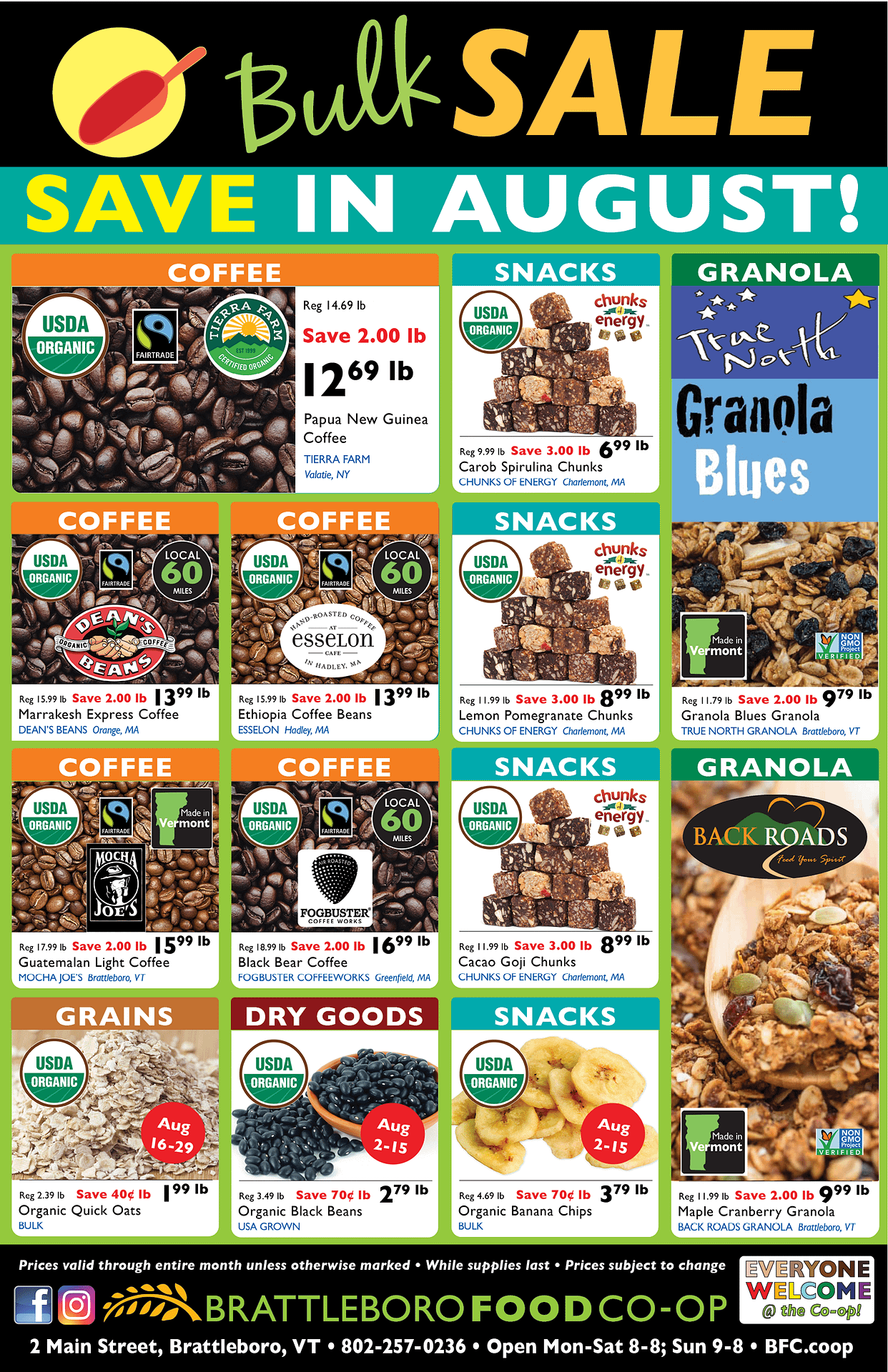 Sales, Circulars, and Coupons